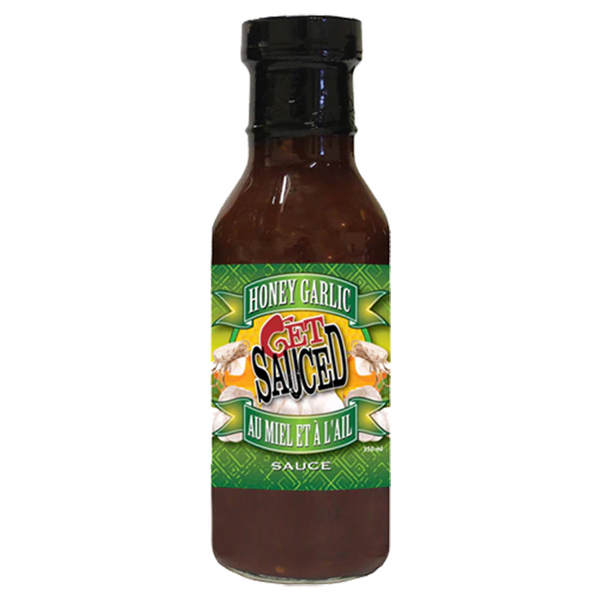 GET SAUCED HONEY GARLIC BBQ SAUCE 12oz - ID Apparel